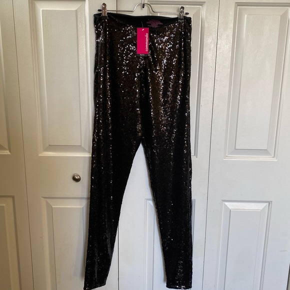 Commando | Pants & Jumpsuits | Commando High Waist Black Sequin ...